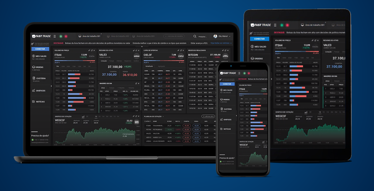 Negociação de ações: 7 diferenciais do Fast Trade - Fast Trade